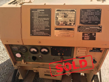 MILITARY MEP-831A DIESEL GENERATOR 3KW 60HZ 2004 TACTICAL QUIET ONLY 5. ...