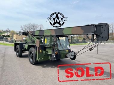 Koehring LRT 110 7.5 Ton Capacity 4X4 Rough Terrain Crane Low Hours ...
