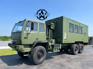 1994 Stewart & Stevenson M1087 MTV 5 Ton 6x6 Expandable Van Truck ...