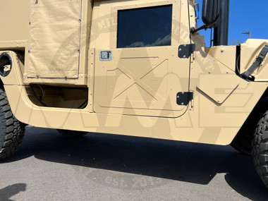 Aluminum Overlay Side Panel Covers For Humvee / HMMWV