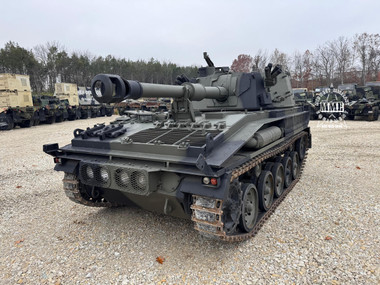 FV433 ABBOT L109 SELF PROPELLED 105MM HOWITZER Tracked Vehicle ...