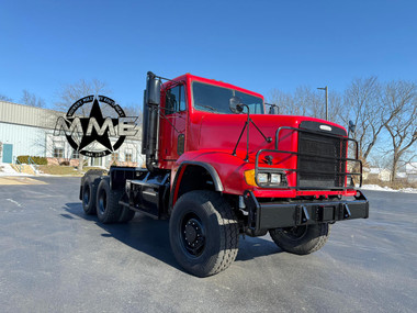 2010 M916A3 Freightliner 6x6 Semi Truck Tractor / 45,000LB Rear Winch