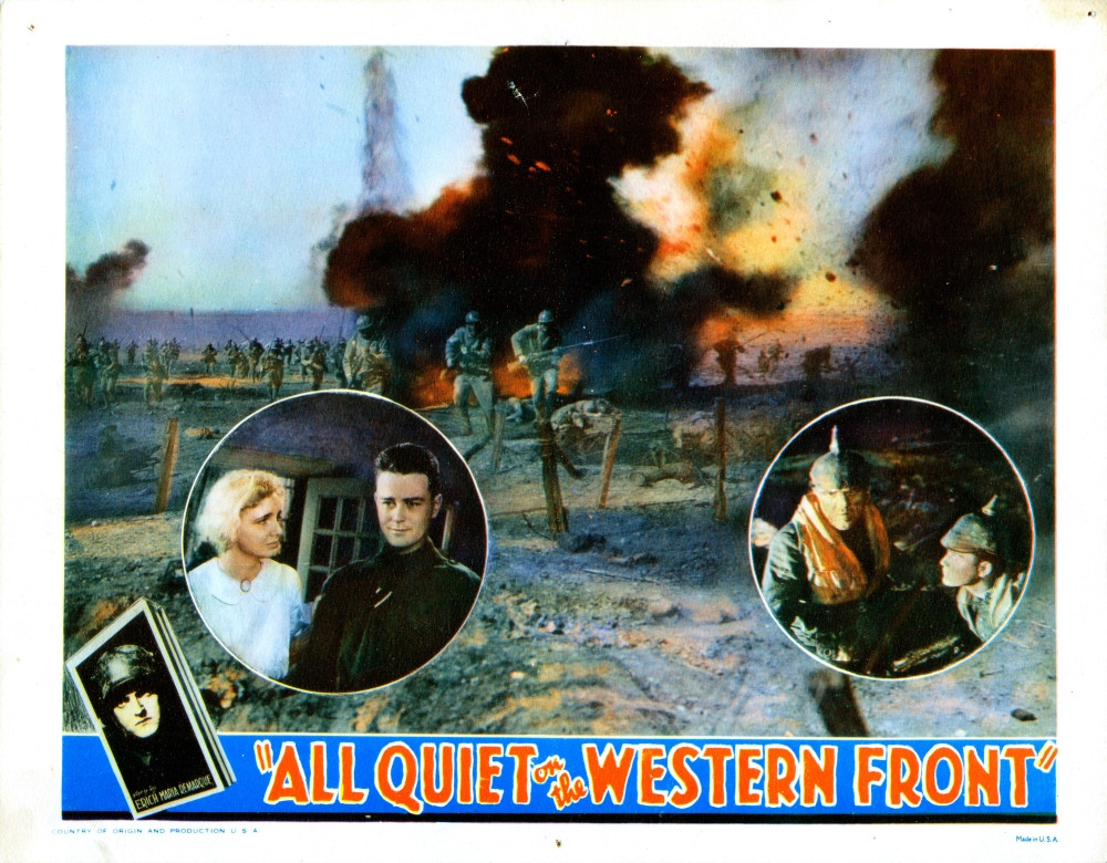 All Quiet On The Western Front Lobbycard Lew Ayres Louis Wolheim 1930 ...