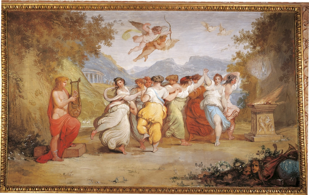 Apollo And The Muses Poster Print - Item # VAREVCMOND026VJ060H - Posterazzi