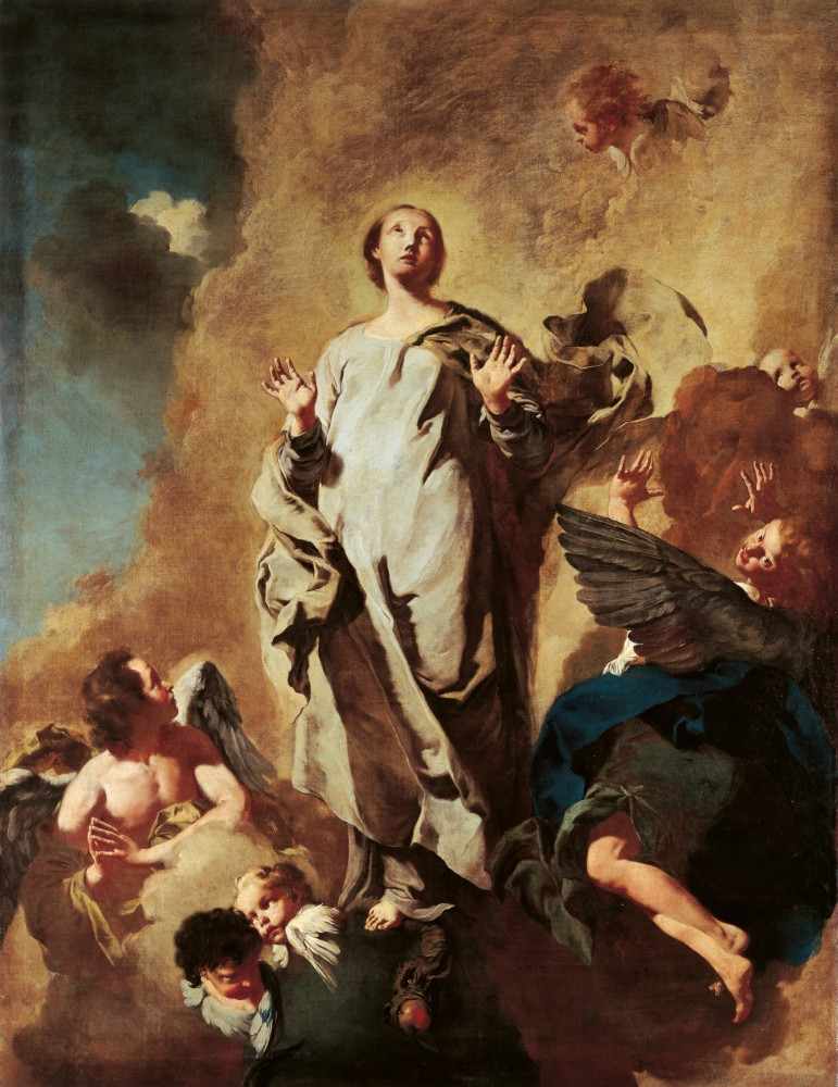The Immaculate Conception And Angels Poster Print - Item ...