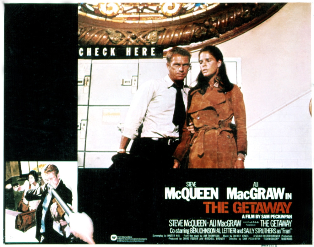 The Getaway Steve Mcqueen Ali Macgraw 1972 Movie Poster Masterprint ...