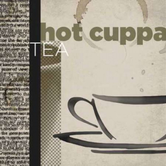 Hot Cuppa Tea Poster Print by Tandi Venter - Item # VARPDX18035 ...