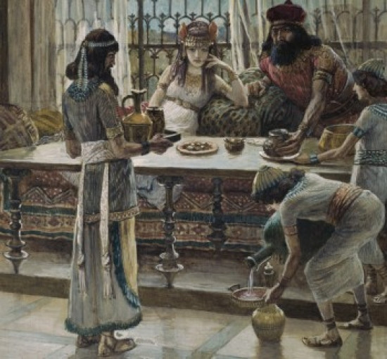 Nehemiah and the King James Tissot Watercolor on paper Jewish Museum ...