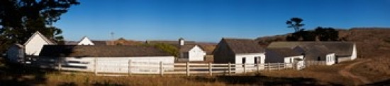 Dairy buildings at Historic Pierce Point Ranch, Point Reyes National ...