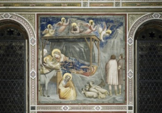 The Nativity 1304-06 Giotto Fresco Capella degli Scrovegni Padua Italy ...
