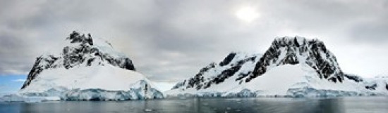 Mountains and glaciers, Lemaire Channel, Antarctic Peninsula Poster ...
