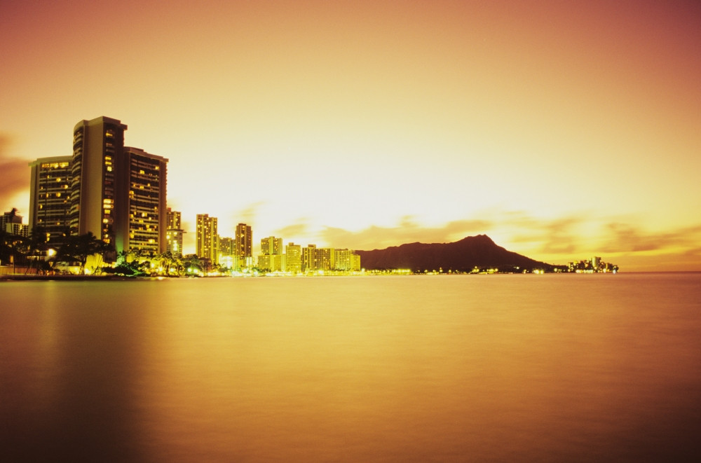 Skyline Di Honolulu Diamond Head