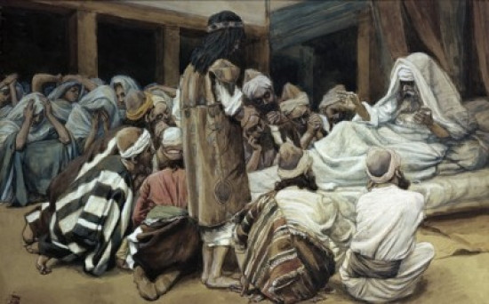 Jacob's Last Moments James J. Tissot Jewish Museum New York Poster ...