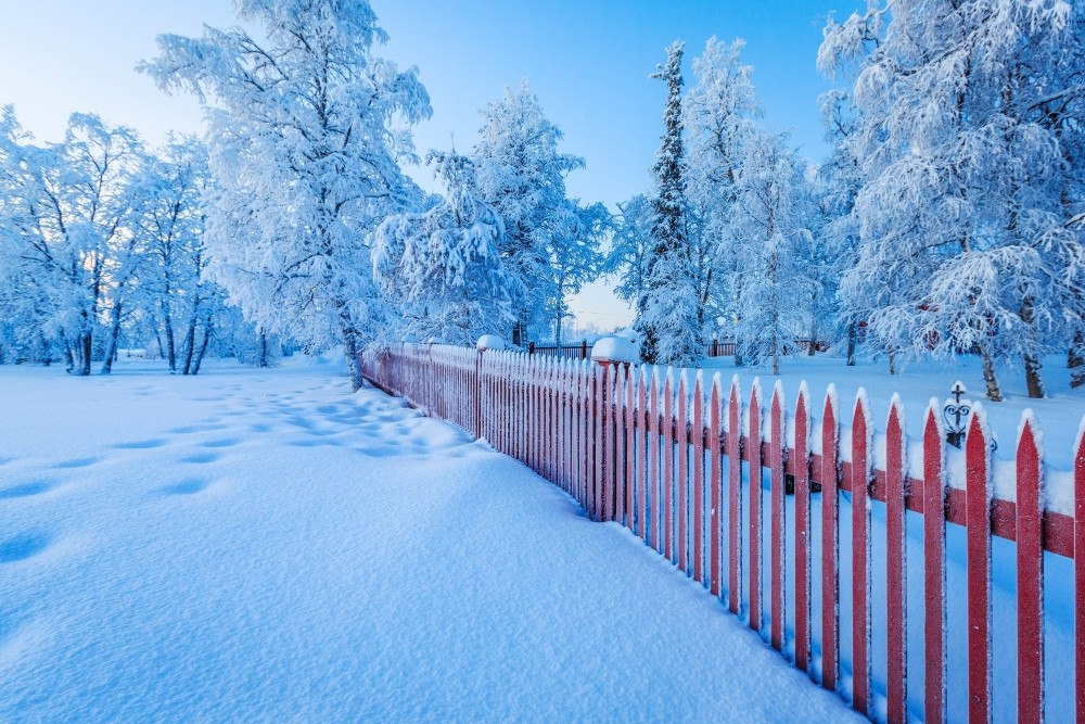 Cold winter with temperatures going down to -47 celsius. Poster Print ...