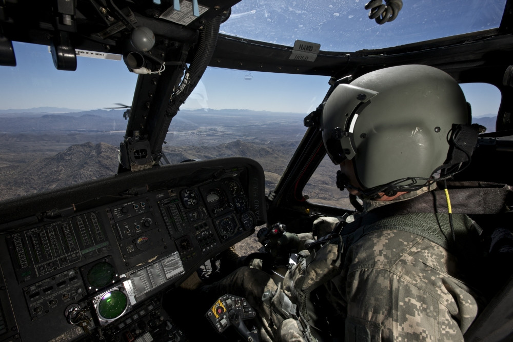 Blackhawk Helicopter Cockpit