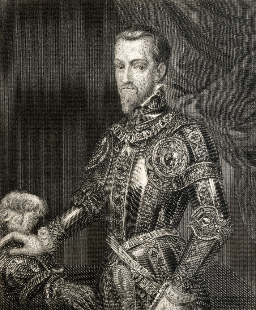 Philip Ii 1527 To 1598. King Of Spain, Portugal, Naples, Sicily And ...
