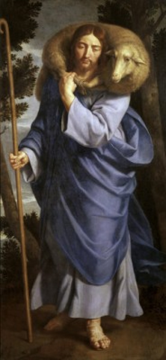 The Good Shepherd Philippe de Champaigne Poster Print - Item ...
