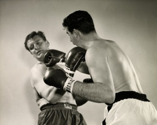 Two Mid Adult Men Boxing Poster Print Item Varsal25524615 Posterazzi