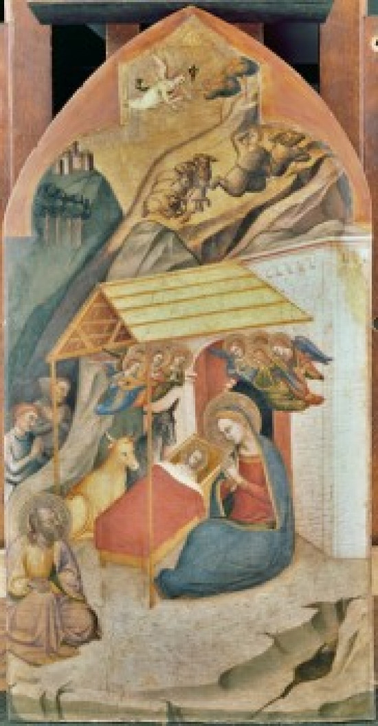 The Nativity Orcagna National Gallery of Art Washington D.C. USA Poster ...