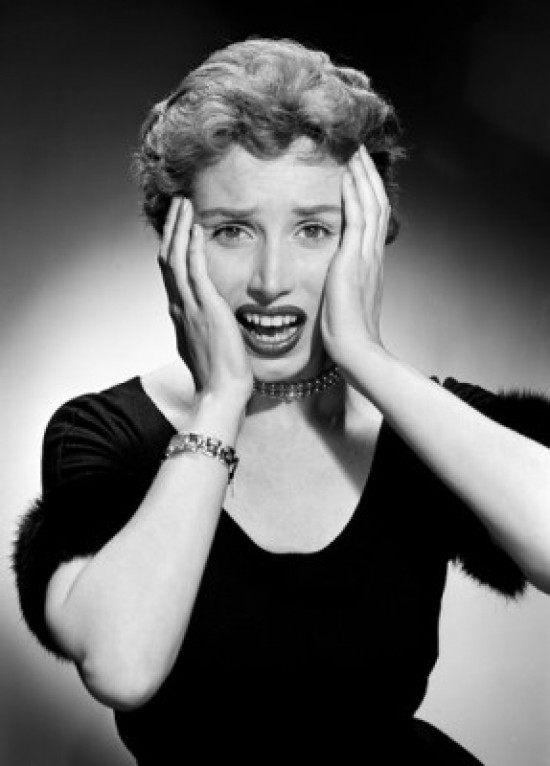 Portrait of woman screaming Poster Print - Item # VARSAL255416850 ...