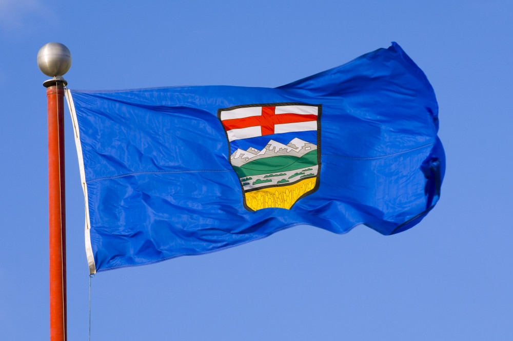 Alberta's Provincial Flag PosterPrint - Item # VARDPI1778314 - Posterazzi
