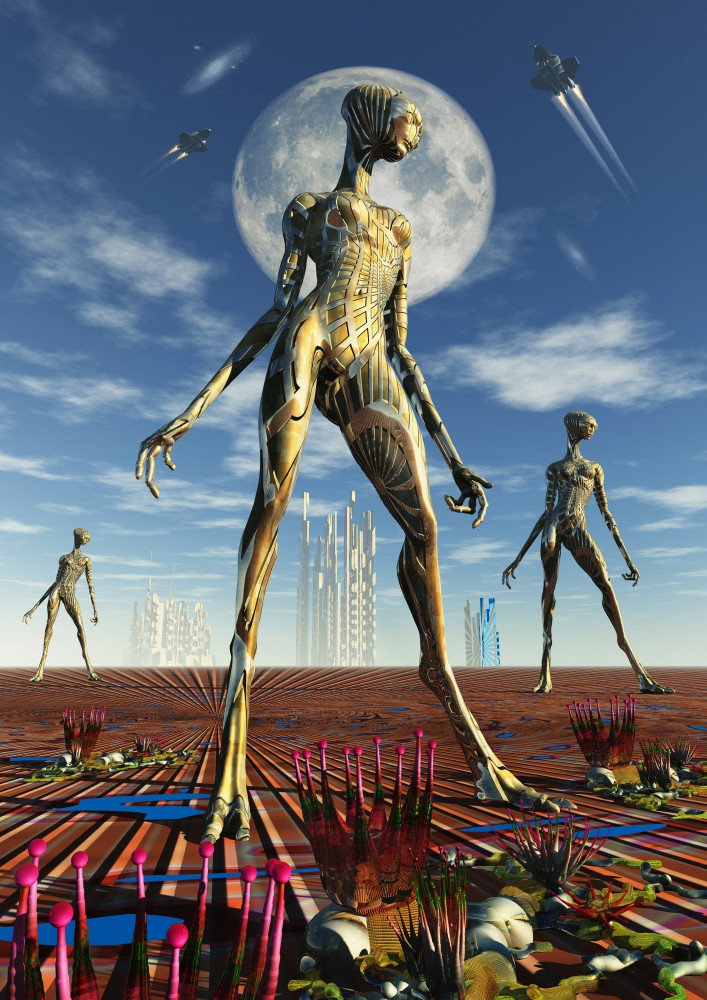 Alien World Art