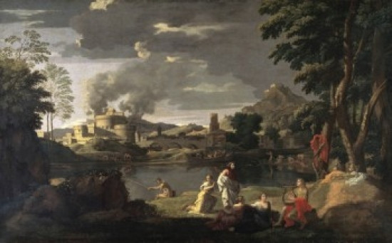 Orpheus & Eurydice 1648 Nicolas Poussin Oil on canvas Musee du Louvre ...