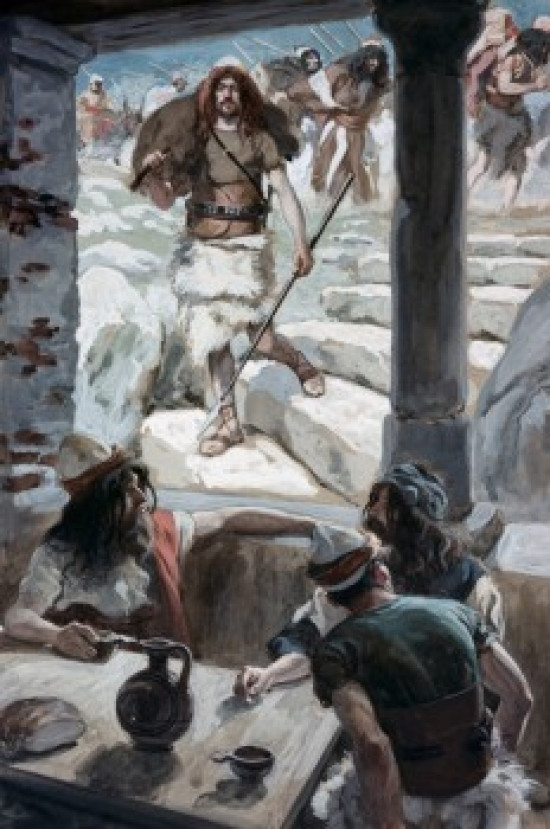 David Returns to Achish James Tissot Jewish Museum New York Poster ...