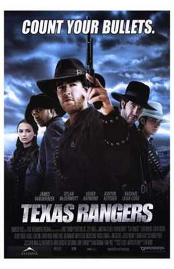 Texas Rangers Movie Poster (11 x 17) - Item # MOV196041 - Posterazzi
