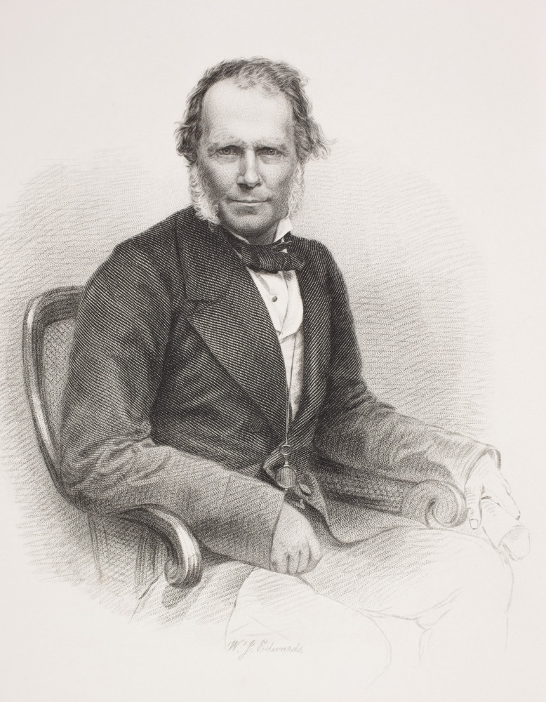 Sir James Brooke 1803 - 1868. First White Rajah Of Sarawak. From The ...
