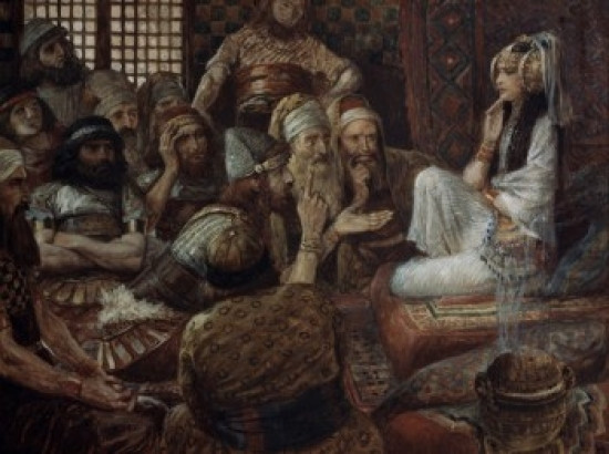 The Philistines Visit Delilah James Tissot Jewish Museum New York ...