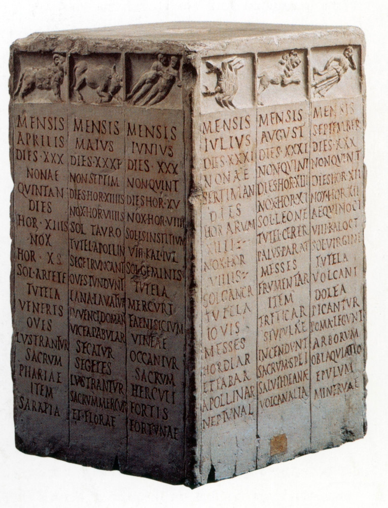 Replica of Roman Calendar Poster Print by Science Source - Item ...