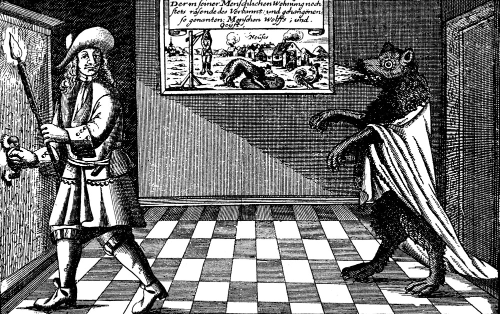 Werewolf of Ansbach, 1685 Poster Print by Science Source - Item ...