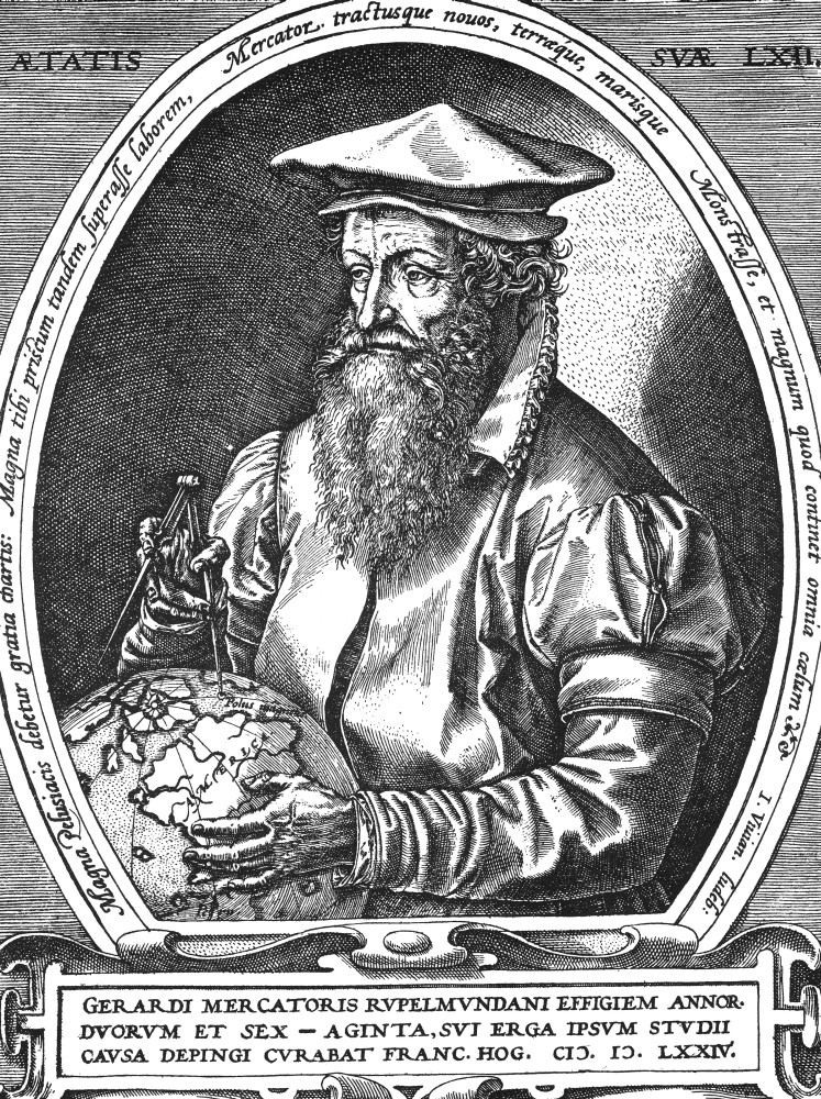 Gerardus Mercator, Flemish Cartographer Poster Print by Science Source ...