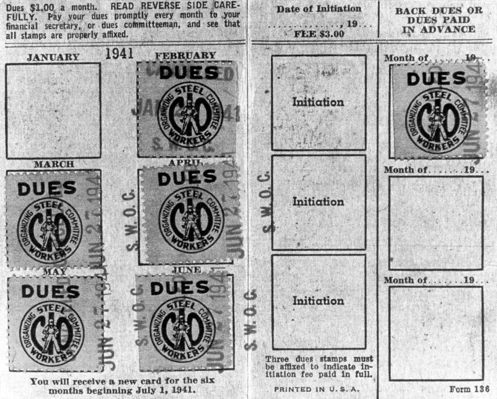 Union Dues Book, 1941 Poster Print by Science Source - Item ...
