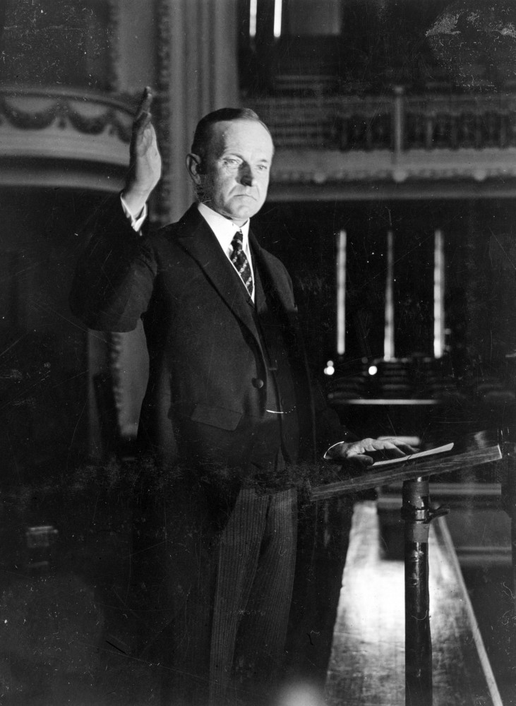 Calvin Coolidge, 30th U.S. President Poster Print by Science Source ...