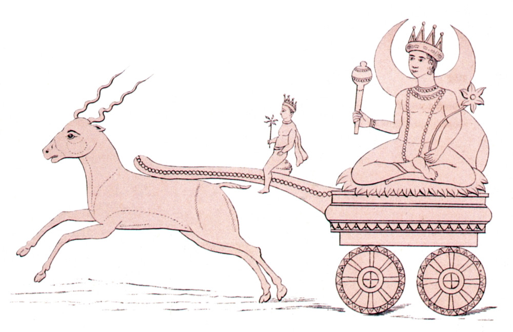 Soma, Hindu God of the Moon Poster Print by Science Source - Item ...