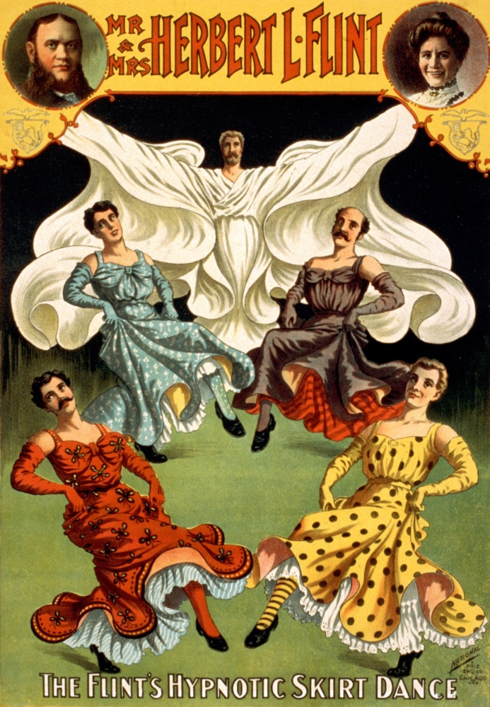 The Flints, American Hypnotists Poster Print by Science Source - Item ...