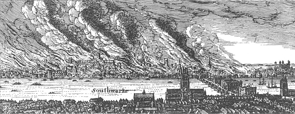 Great Fire of London, 1666 Poster Print by Science Source - Item ...