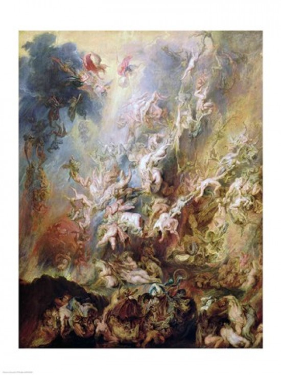 The Fall of the Damned Poster Print by Peter Paul Rubens (18 x 24 ...