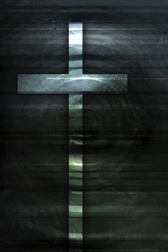 Cross Poster Print by Chris and Kate Knorr / Design Pics - Item ...