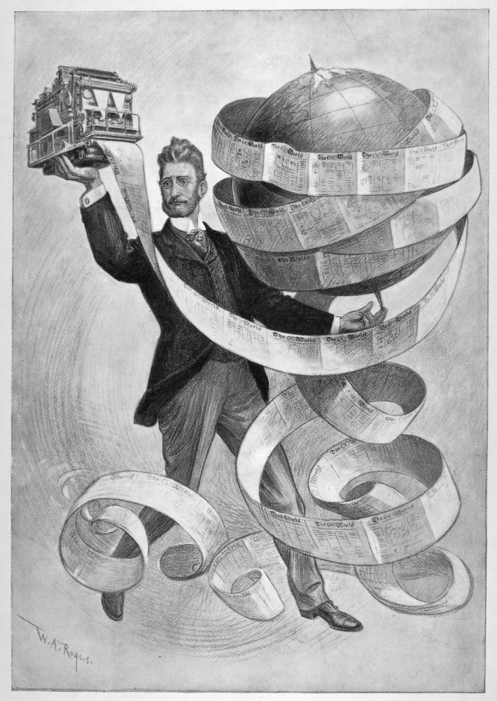Joseph Pulitzer /N(1847-1911). American (Hungarian-Born) Journalist And ...
