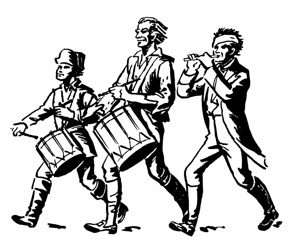 Minutemen: Spirit Of 1776. /Namerican Revolutionary War Soldiers ...