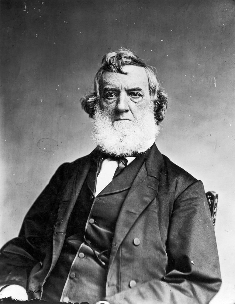 Gideon Welles (1802-1878). /Nu.S. Secretary Of The Navy, 1861-1869 ...