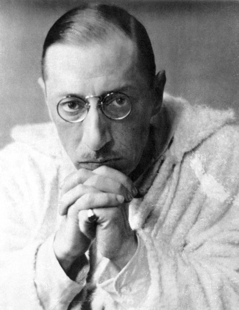 Igor Stravinsky (1882-1971). /Namerican (Russian-Born) Composer. Photographed In 1921. Poster ...