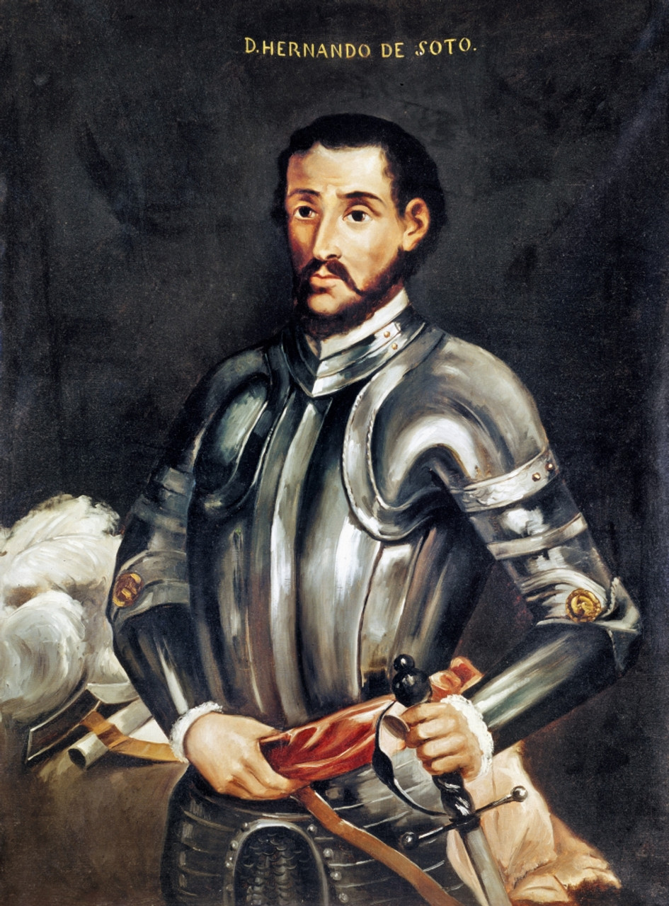 hernando de soto color picture