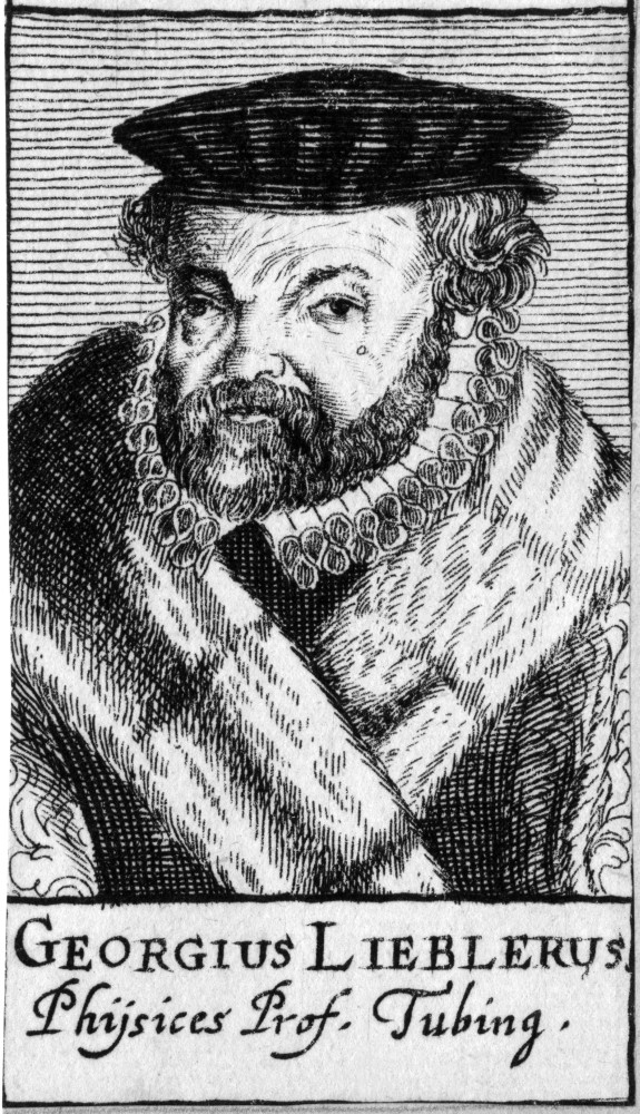 Georg Liebler (1524-1600). /Ngerman Professor Of Philosophy, Physics ...