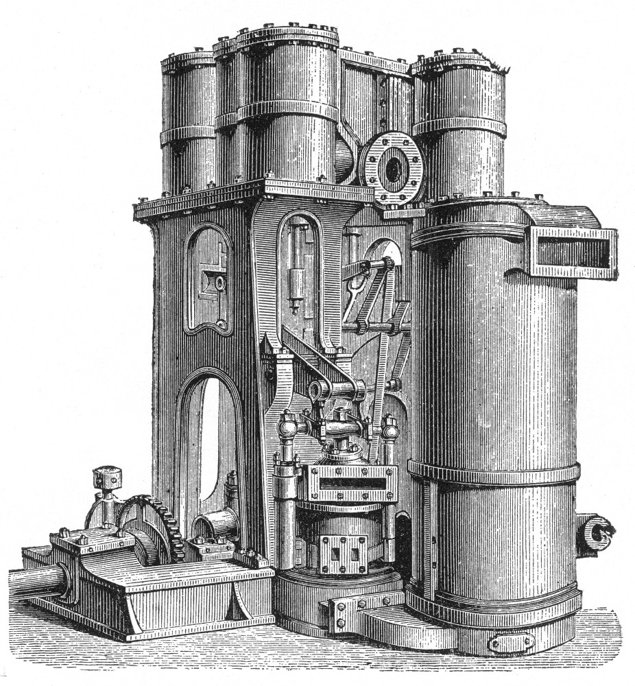 Compound Steam Engine Poster Print by Science Source - Item ...