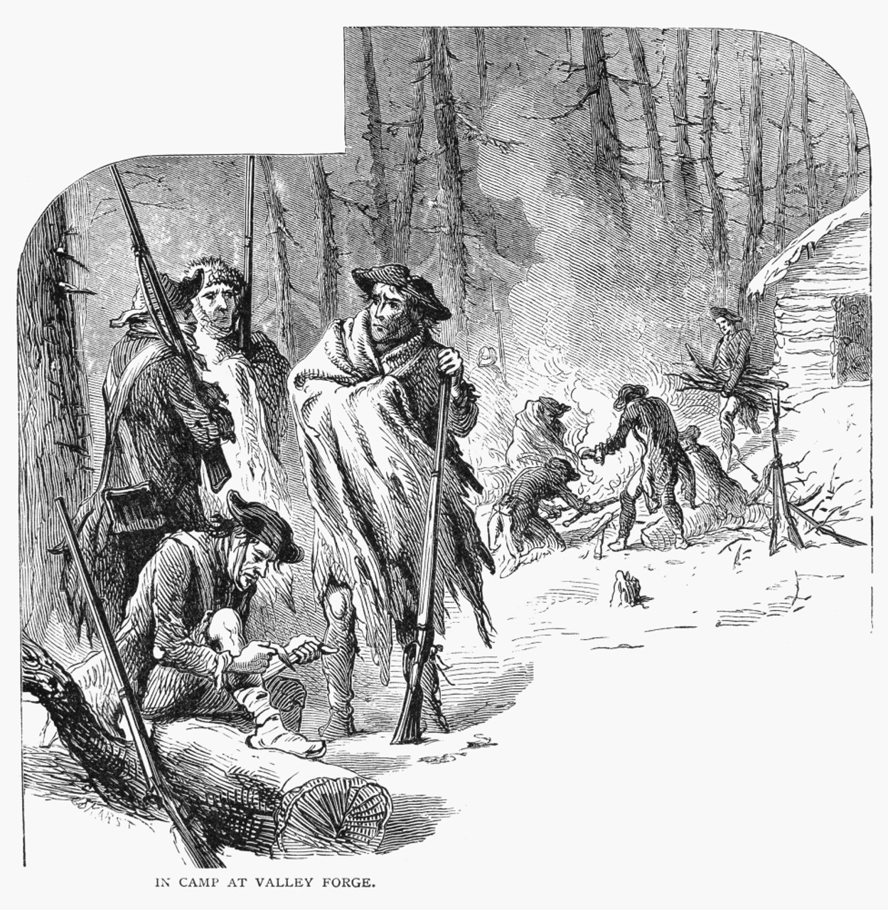 valley forge coloring pages