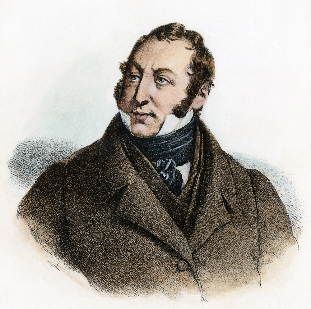 Gioacchino Rossini /N(1792-1868). Italian Composer. Lithograph, 1828 ...